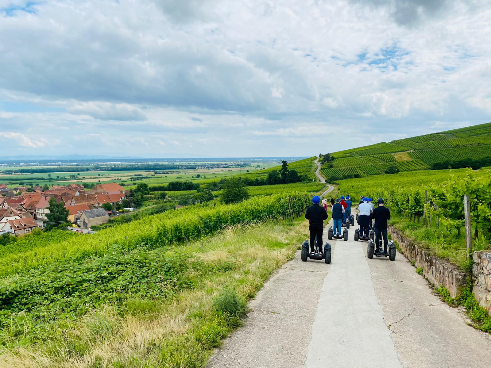 Balade en Gyropode Segway, Oenotourisme en Alsace – Famille Ruhlmann-Schutz
